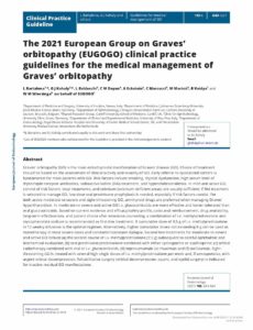 Nouvelles recommandations EUGOGO (European Group on Grave's orbitopathy ...